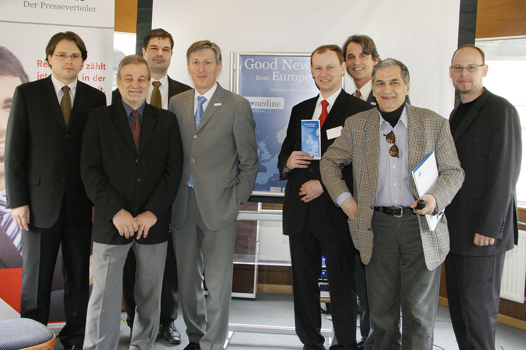 NEDINE präsentiert sich Medienvertretern aus Südosteuropa