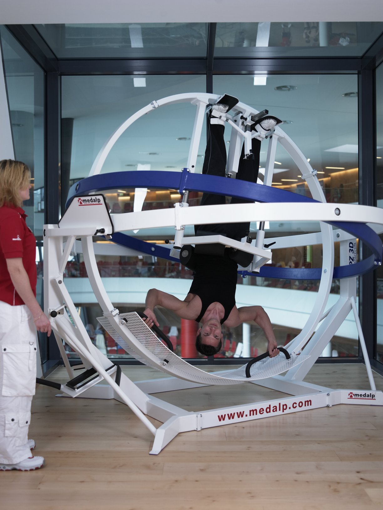 Einzigartiges Lauftraining mit Spacecurl