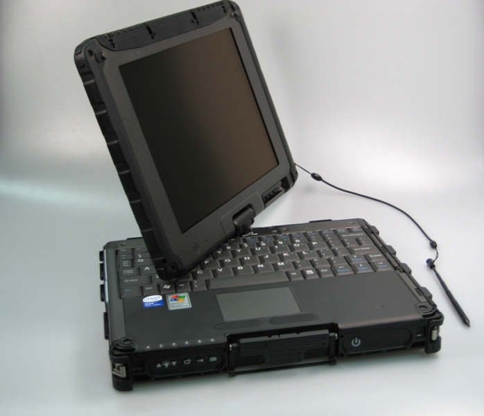 Full-ruggedized Convertible Notebook für Industrie und Militär