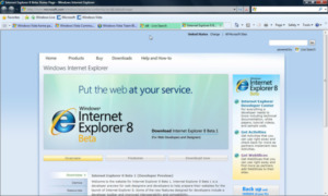 Internet Explorer 8 wird anwenderfreundlicher