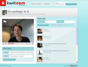 Twitcam: Videos in Echtzeit über Twitter