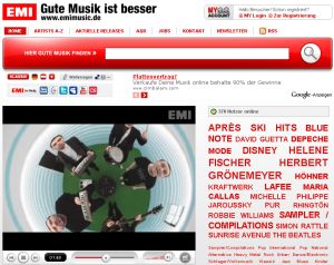 FreeAllMusic.com "verschenkt" Songs von EMI