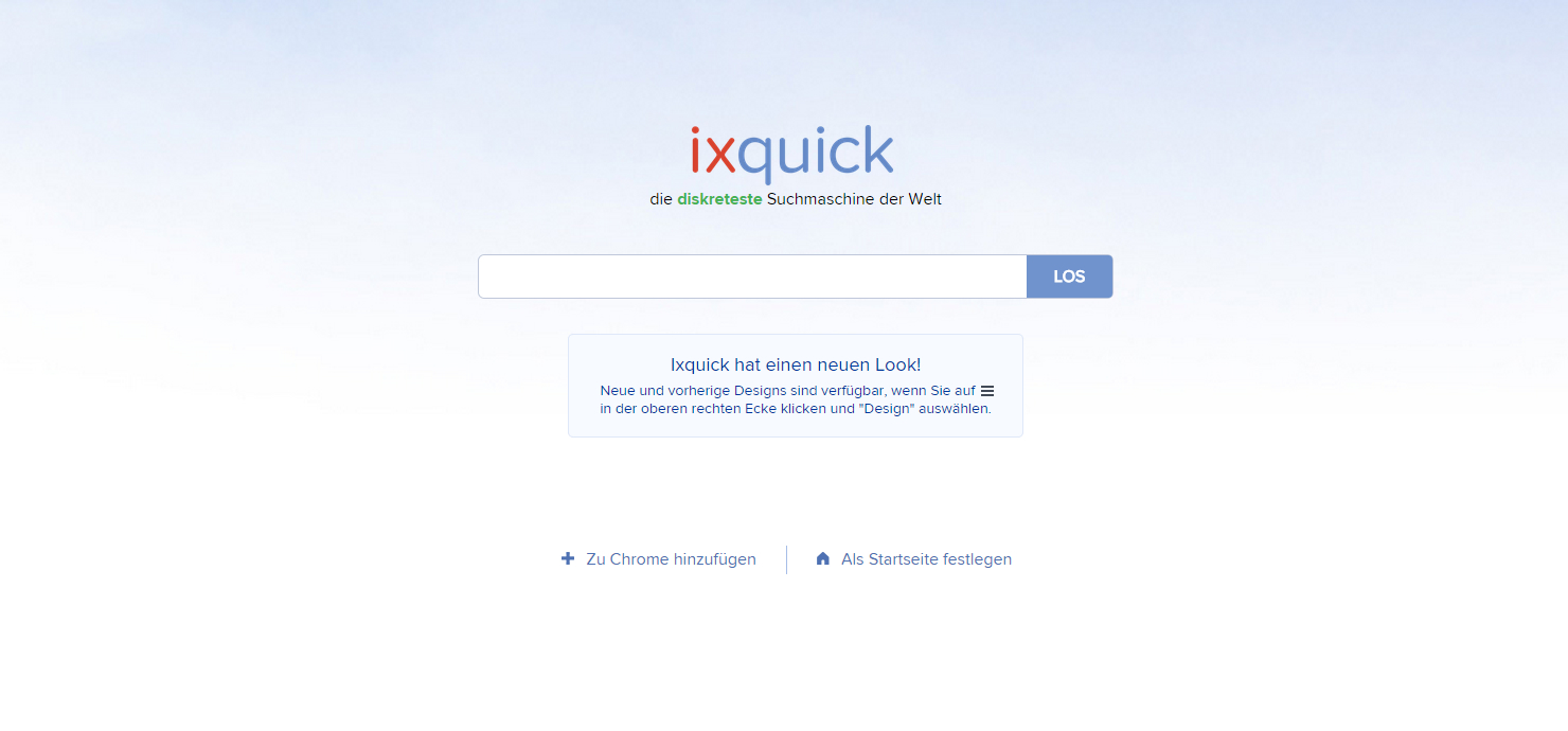 Neues Design und verbesserte Funktionen für StartPage und Ixquick