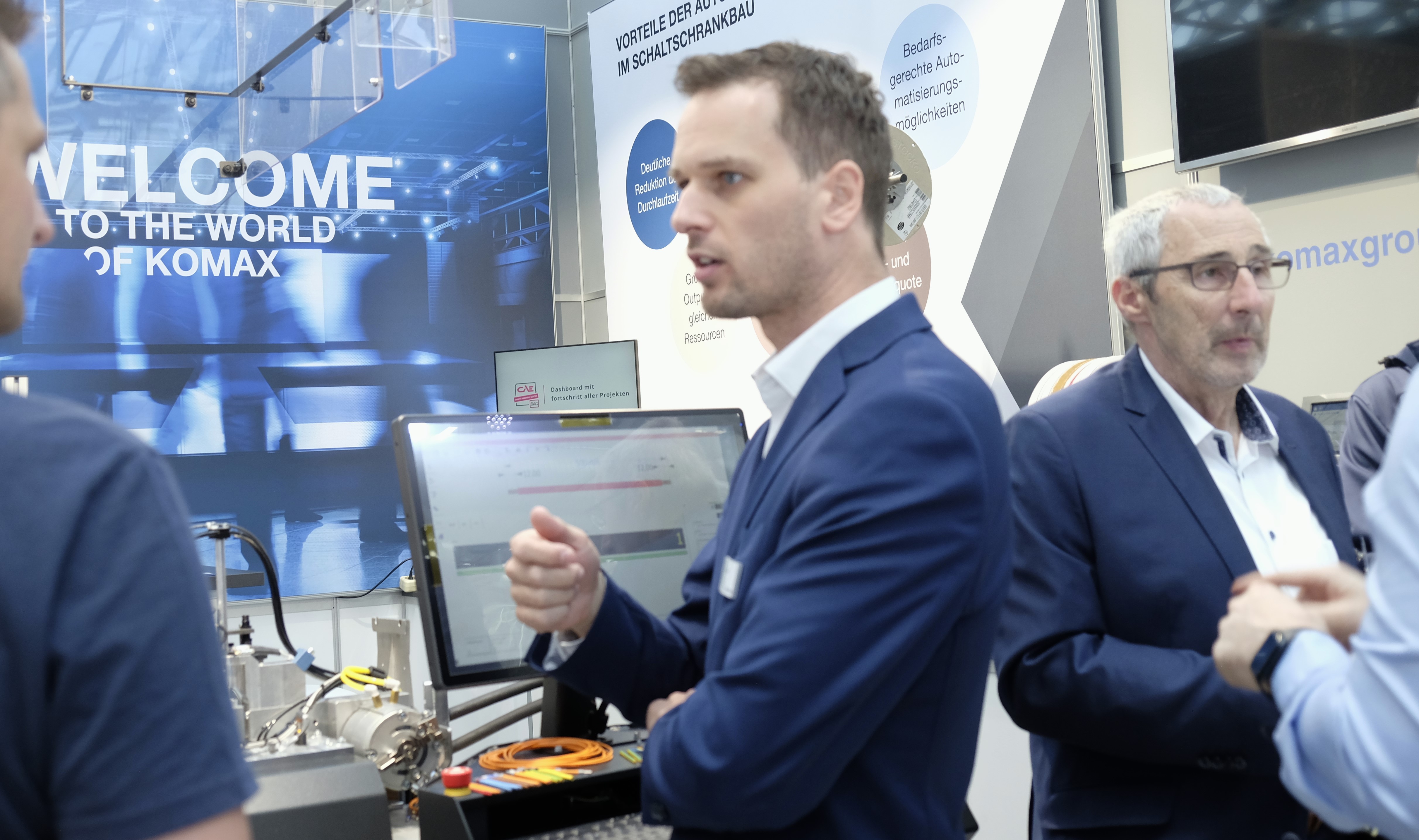 Komax: Erfolgreich präsentiert auf der SMART Automation Austria!