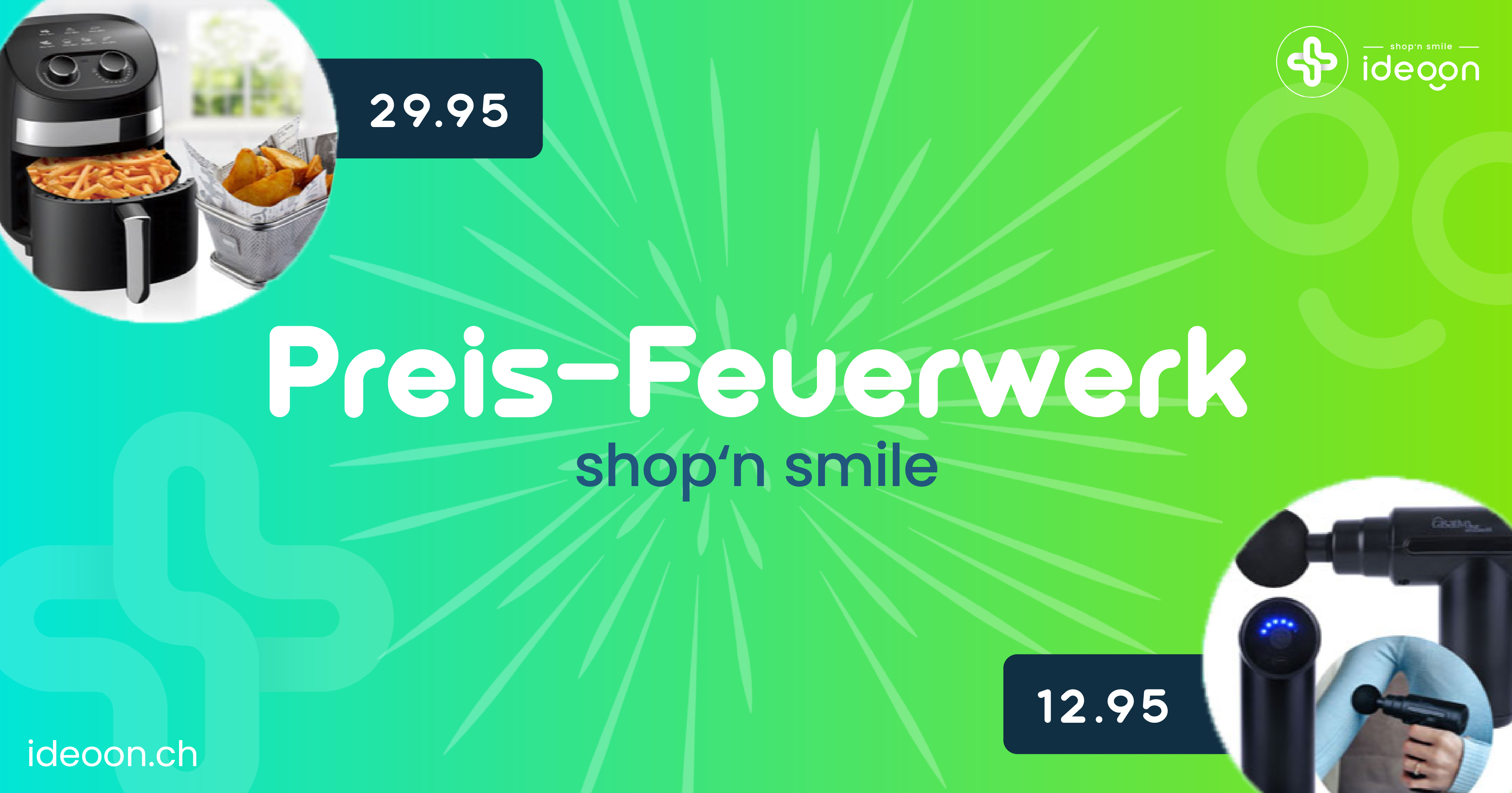 ideoon zündet ein Feuerwerk aus Preisknallern und Innovationen
