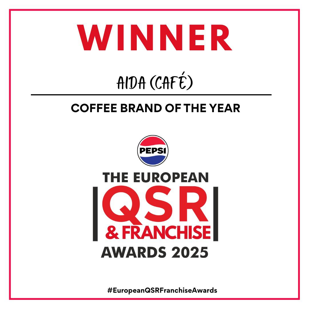 AÏDA ist Sieger der 1. Pepsi European QSR Franchise Awards 2025